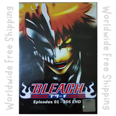 Bleach DVD Anime Box Set Vol 1-366 + 4 Movies + 2 SP (English Subtitle ...
