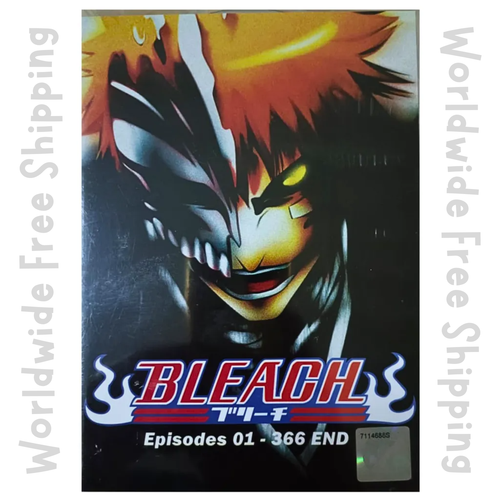 Bleach DVD Anime Box Set Vol 1-366 + 4 Movies + 2 SP (English Subtitle ...