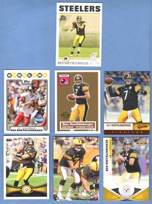 (16) Ben Roethlisberger Rookie + Stars Lot. Rookie Topps #311 + Star ...