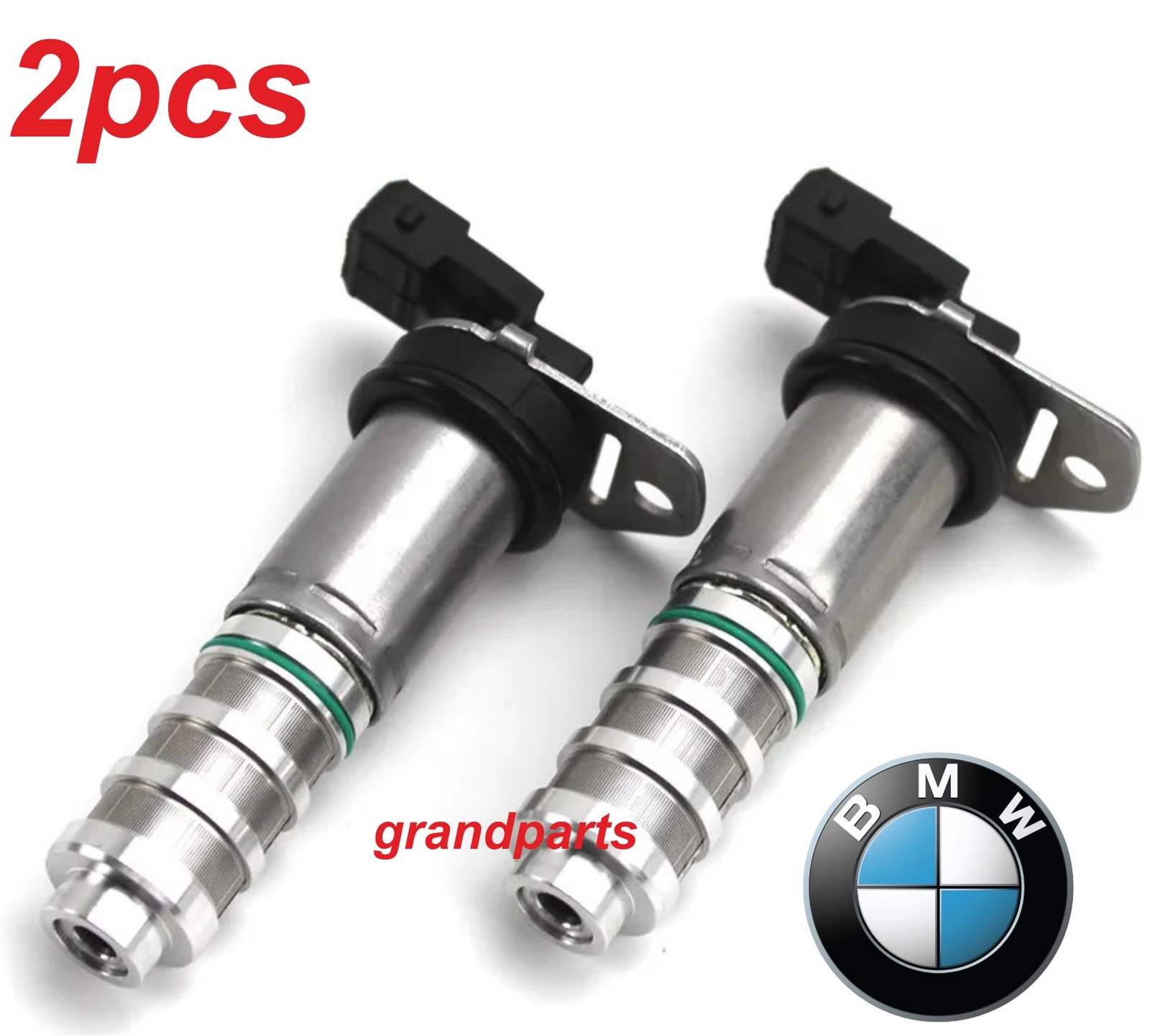2x Timing Vanos Solenoid Camshaft for BMW N43 N55 S55 N63 S63 N74 VVT ...