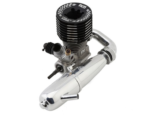 FX Engines G501 DLC .21 5-Port On-Road GT Engine Combo w/2168 Tuned ...