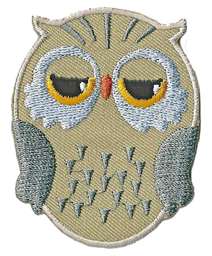 Owl Owl DIY Embroidered Iron-On Patch | eBay