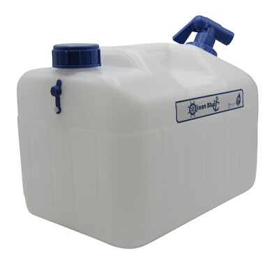 Fresh Water Carrier Container 10 Litre (10L Plastic Jerry Can Camping ...