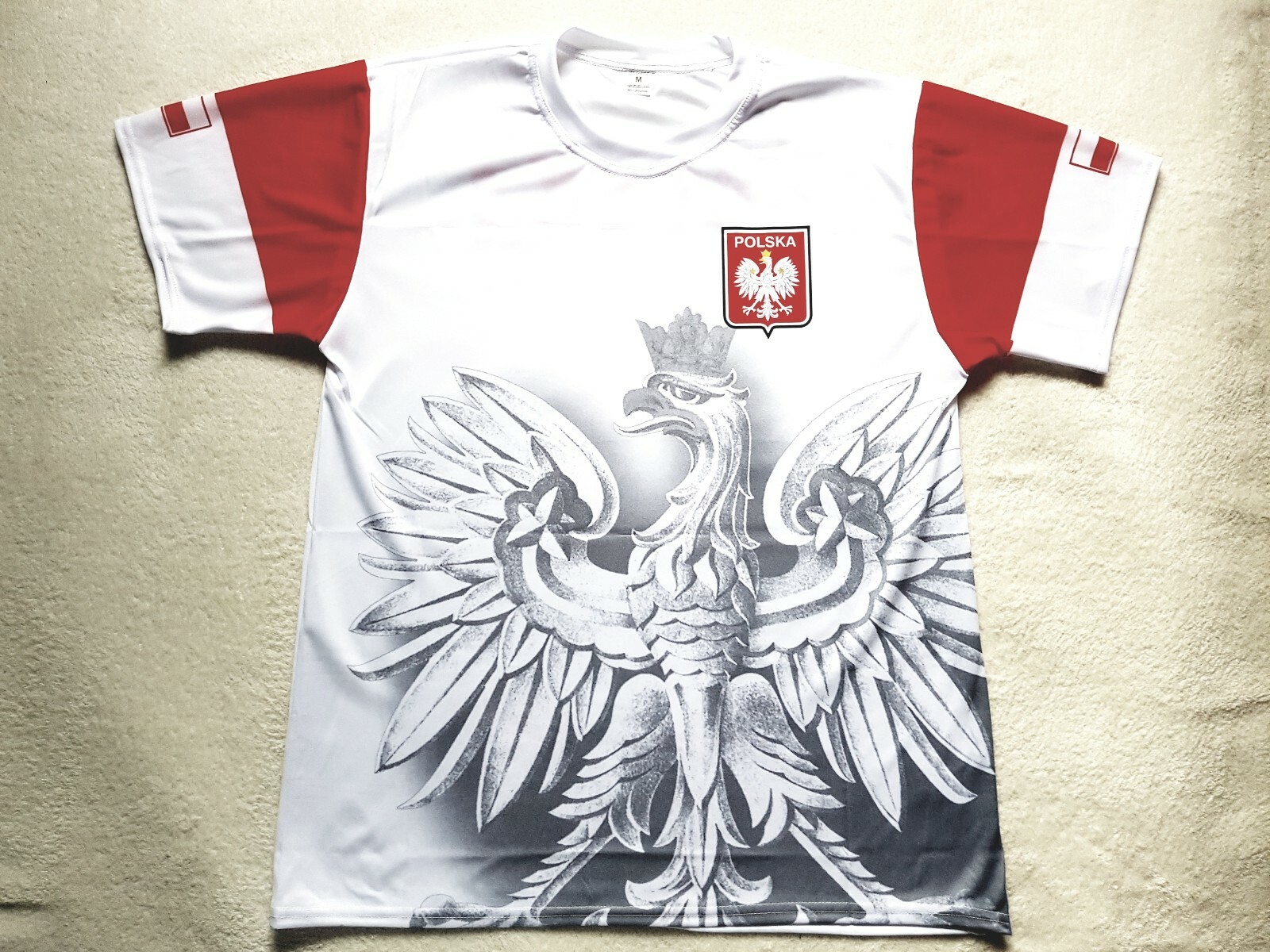 T-shirt Koszulka Kibica Spodenki Skarpetki Football Poland Polska ...