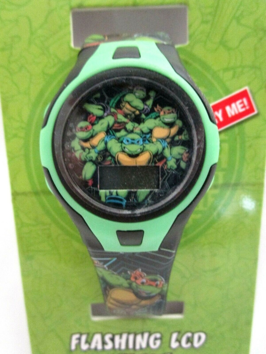 Teenage Mutant Ninja Turtles Digital Watch TMNT Teenage Mutant Ninja