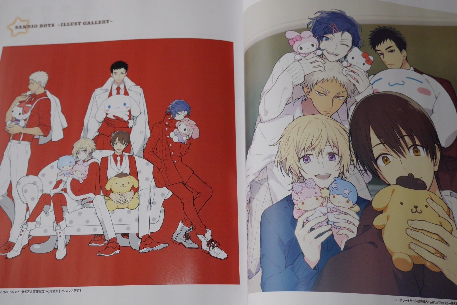 Sanrio Boys ~J'ai appris à tomber amoureux.~ Fan Book officiel du JAPON ...