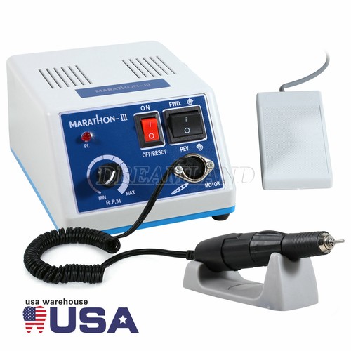 USA STOCK Dental Lab Marathon Machine Polisher Drill Unit+35KRPM ...