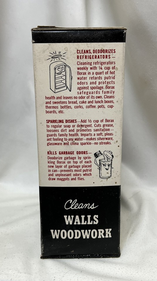 Borax Laundry Detergent Box Unopened Vintage 20 Mule Team 5 Pounds | eBay