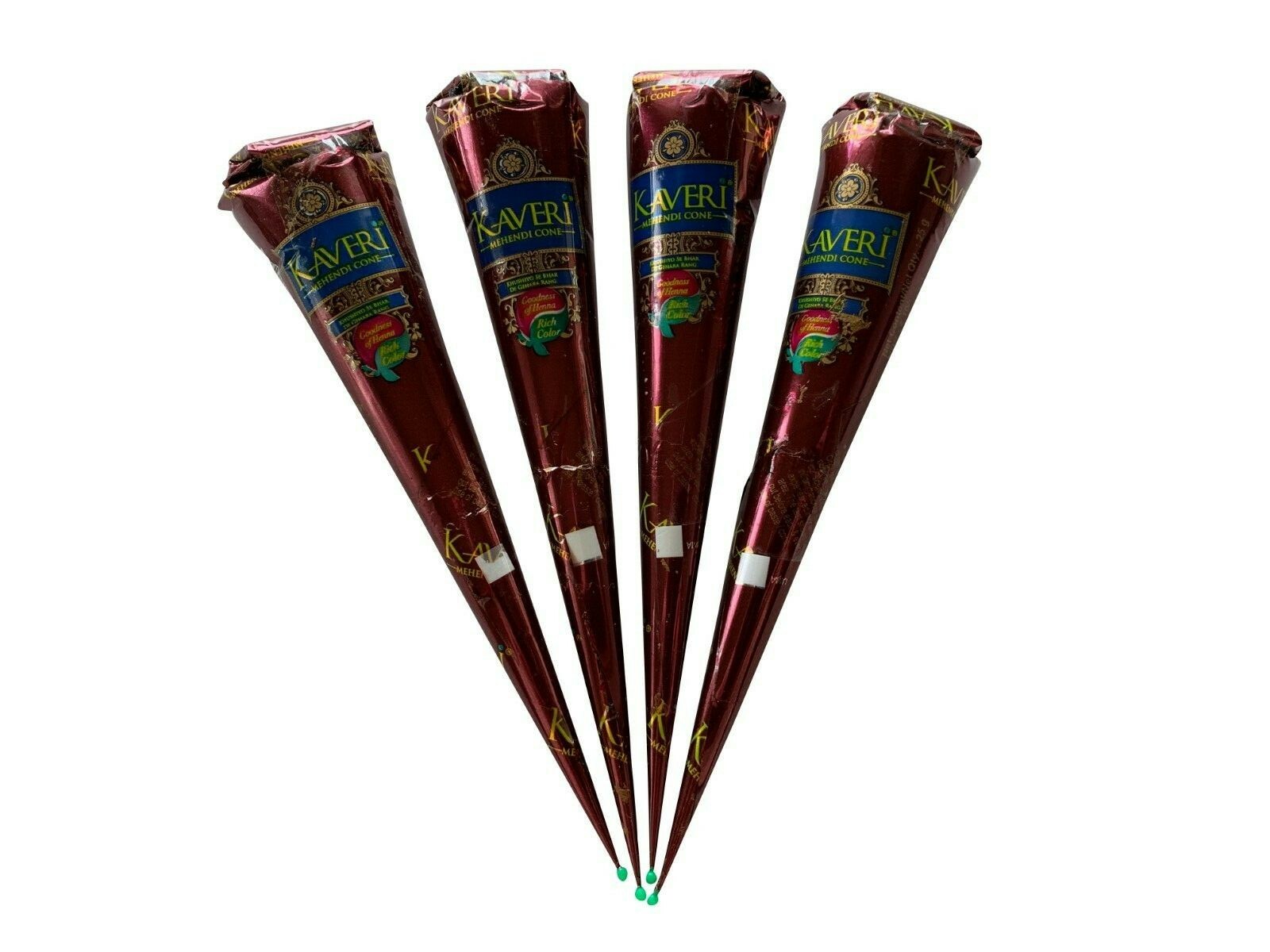 Natural Kaveri Henna Cones Temporary Tattoo Body Art Mehandi Ink Choose ...