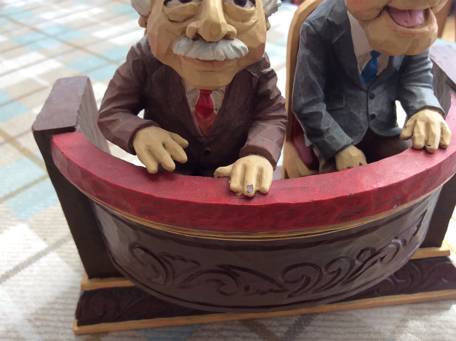 v rare disney tradition 'waldorf &statler' critical curmudgeons 6 ...