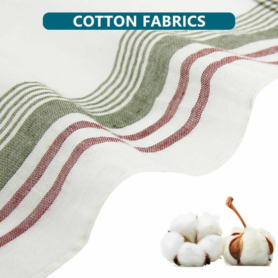 12Pcs Mens Handkerchiefs Gents Hankies Cotton Blend Hankerchiefs Hanky ...