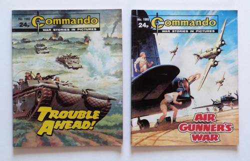 2 x Commando comics #1960 & #1985, 1986, Please see images for ...