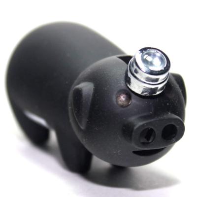 Eclipse Cute Pig Piglet Ceramic Lighter Refillable Cigar Cigarette ...