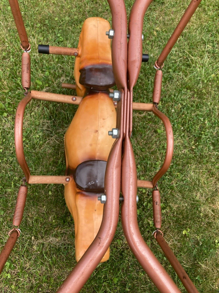 Antique "Wonder Horse Delux" 4-Springs Rocking Bouncing Horse ...