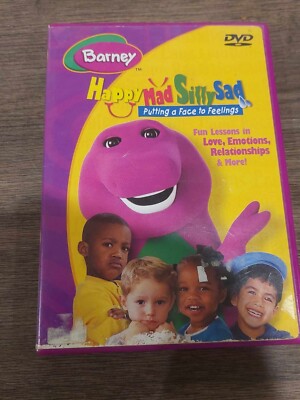 Barney - Happy Mad Silly Sad: Putting A Face To Feelings (DVD, 2003) | eBay