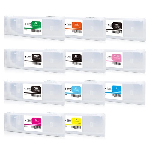 11 color refillable Ink Cartridge For EPSON Stylus Pro 7900 9900 7910 ...