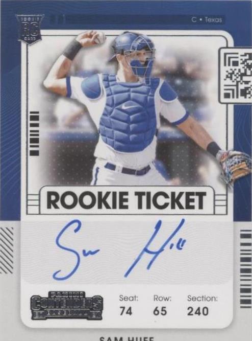 2021 Panini Contenders - Rookie Ticket Sam Huff #151 (AU, RC) for sale ...