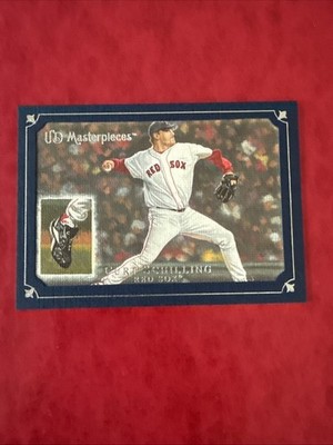2007 UD Masterpieces - Curt Schilling #90 Black Linen Frame 32/75 | eBay UK