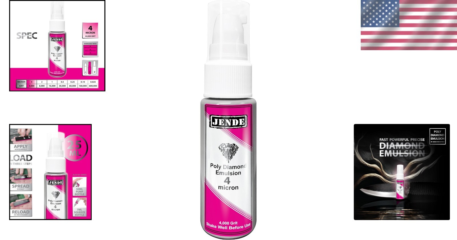 Effective 4 Micron Poly Diamond Knife Stropping Emulsion – DOQAAN.COM