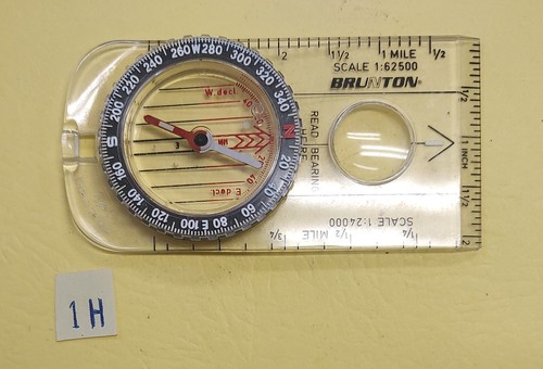 Brunton Type 3 Hiking Compass Made In Sweden | eBay