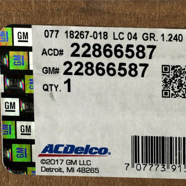 GM Oem-radiator Coolant Overflow Tank Recovery Bottle 22866587 for sale ...