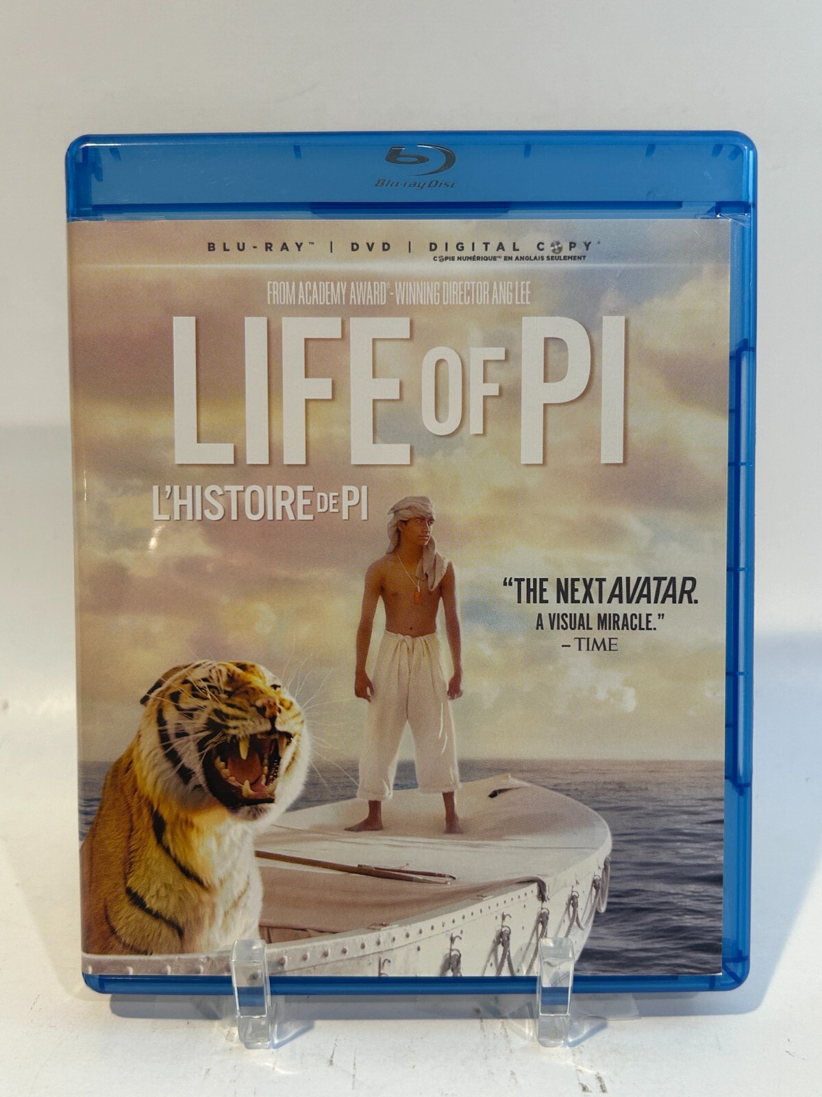 Life of Pi (Blu-Ray/DVD, 2013, English/French, w/ DIGITAL CODE ...