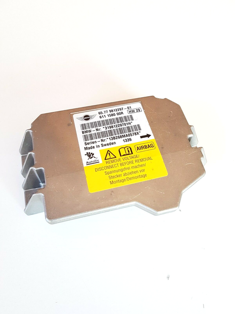 MINI COUNTRYMAN 2013 1.6TD 82kW SRS CONTROL MODULE OEM 9812297 / ...