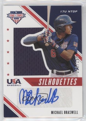 2020 Panini USA Baseball Stars & Stripes - Silhouettes Signatures #USJ ...