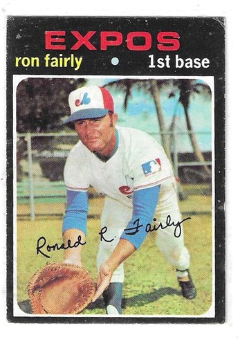 Ron Fairly Topps 1971 Black Border #315 (8473) | eBay