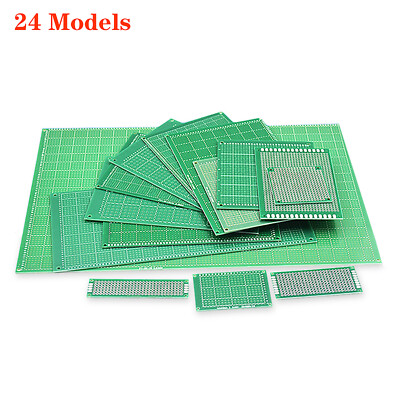 Single Sided Strip Board PCB Prototype Fiberglass Circuit Universal | eBay