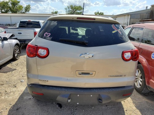 Used Tailgate fits: 2012 Chevrolet Traverse w/o power lift w/rear view ...