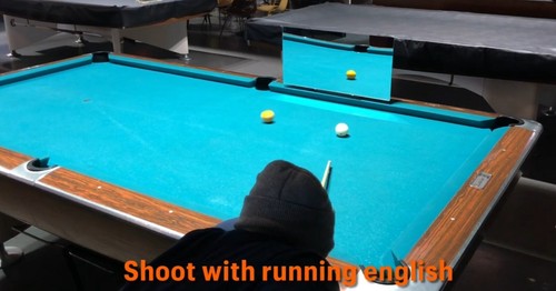 Billiard Pool Training for Bank Shot, Kick Shot, Rail First, & Stroke ...