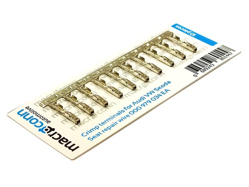 Audi VW Skoda Seat set of 10 crimp terminals (pins) for repair wire ...