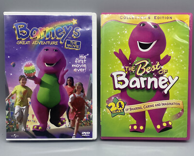 Barney DVD Lot of 2 (Great Adventure Movie) (Best of Barney Collector's ...