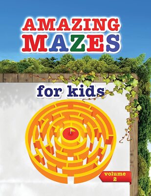 Amazing mazes for kids: Amazing activity book for kids and fun with ...