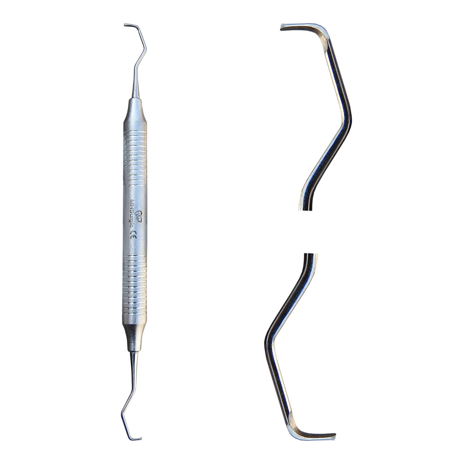 Set Of 7 Gracey Curette Double Ended SS Hygiene Scaler For Dental ...