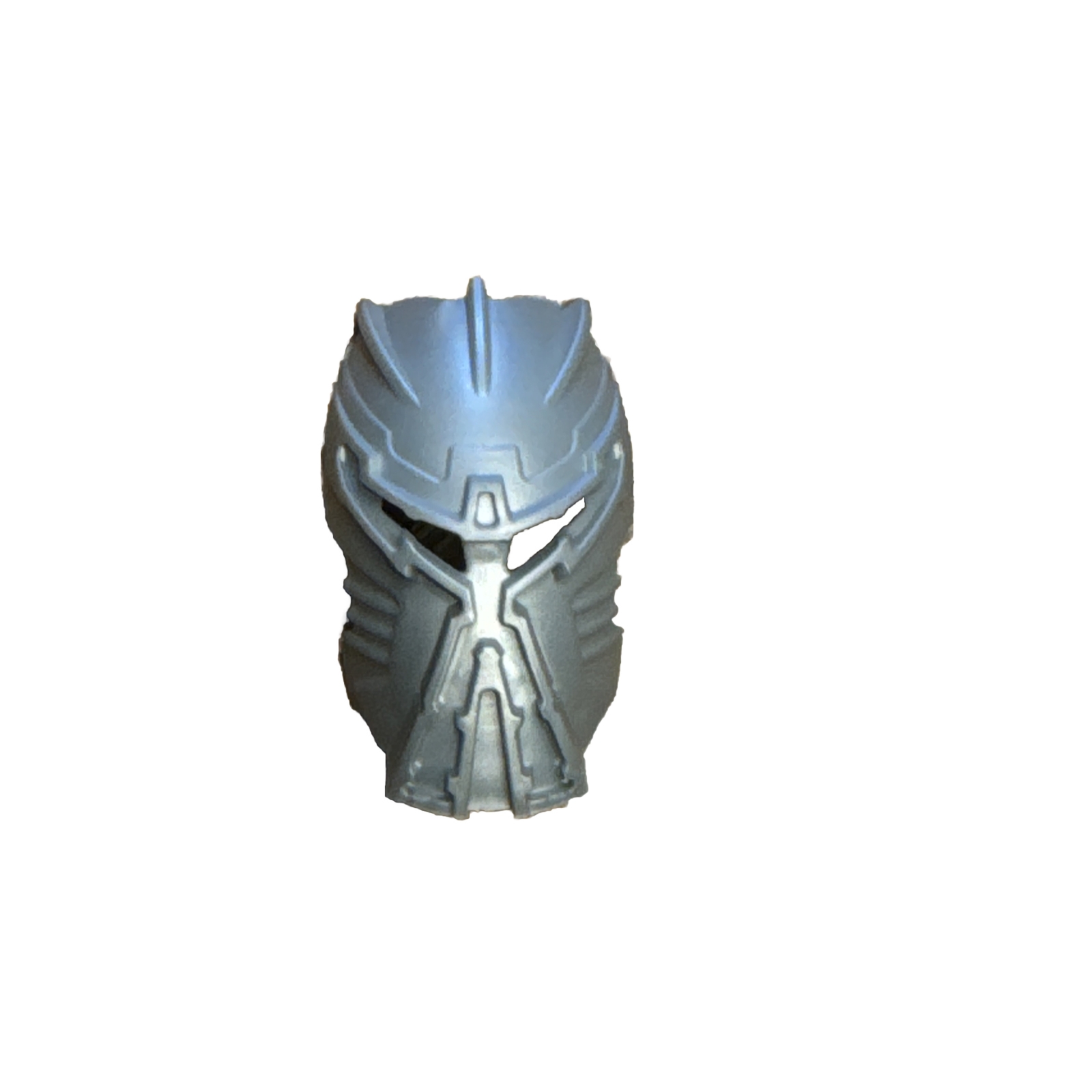 LEGO BIONICLE PEARL SILVER KOA IGNIKA MASK LIGHT GREY HARD TO FIND ...