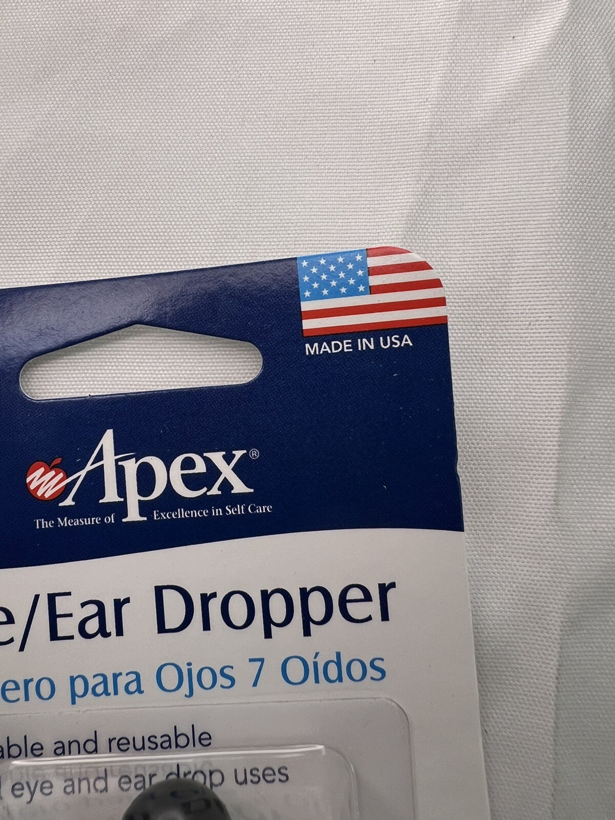 2 Pack Of Apex Eye/Ear Dropper 2 Per Pack #00508 Carex Health Brands ...