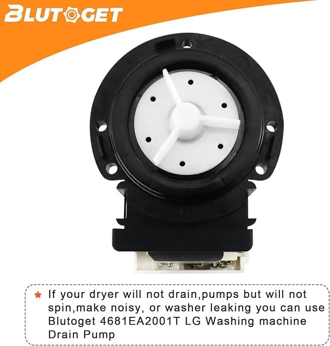 WM8100HVA LG Washer Drain Pump | eBay