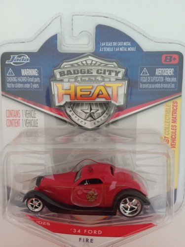 JADA BADGE CITY HEAT 34 FORD FIRE #25 WAVE 3 2011 | eBay