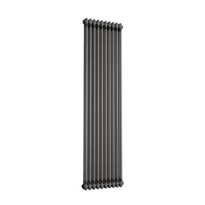 Vertical Radiator Traditional 2 Column Raw Metal Iron Style 1800 x ...