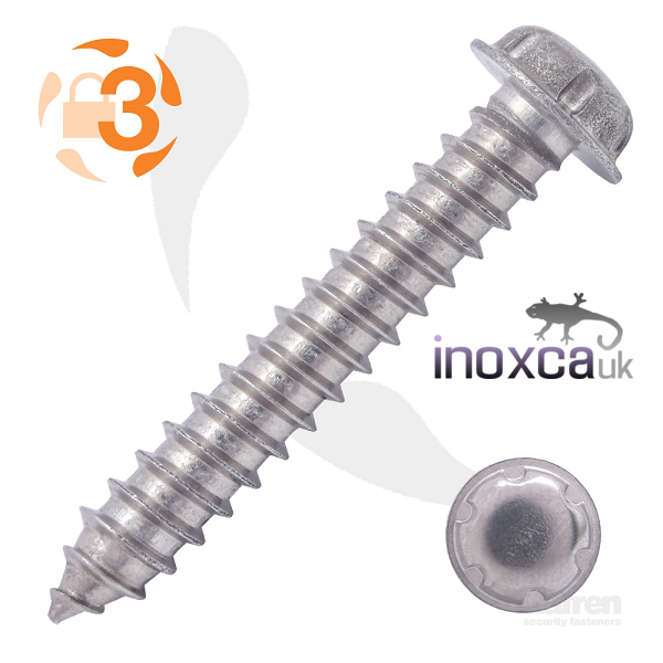 System Zero ® Screws Bits Flange Head A2 Stainless Steel Hafren ...