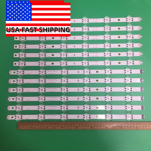 12 PCS LED Backlight For LG LGIT_82UM75_R2 AGF30027301 82UM8070PUA ...