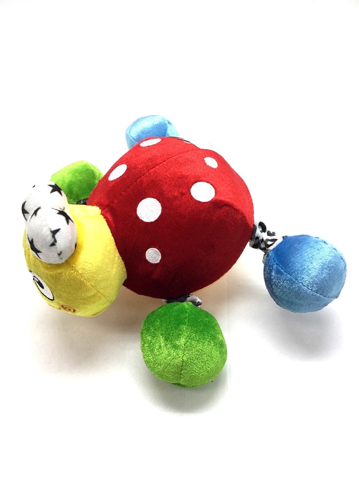 Baby Toy Colorful Red Stuffed Animal Squeaker Rattler Rattles Circus ...