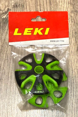 LEKI BIG Mountain BASKET 2K 95mm 1 Pair Green | eBay Australia