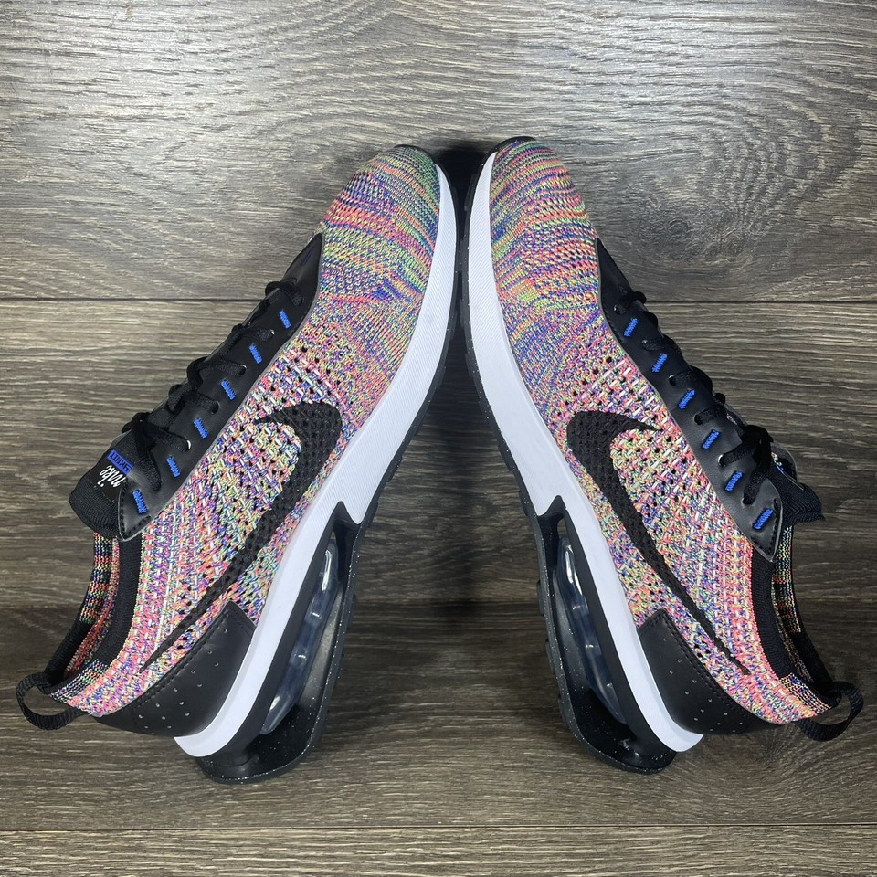 Nike Men's Air Max Flyknit Racer Multicolor Shoes Sneakers Trainers ...