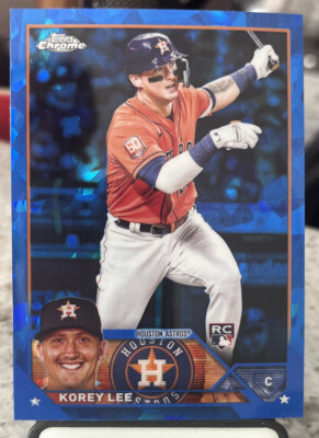 2023 Topps Chrome Sapphire Korey Lee Rookie Card #90 Houston Astros RC ...
