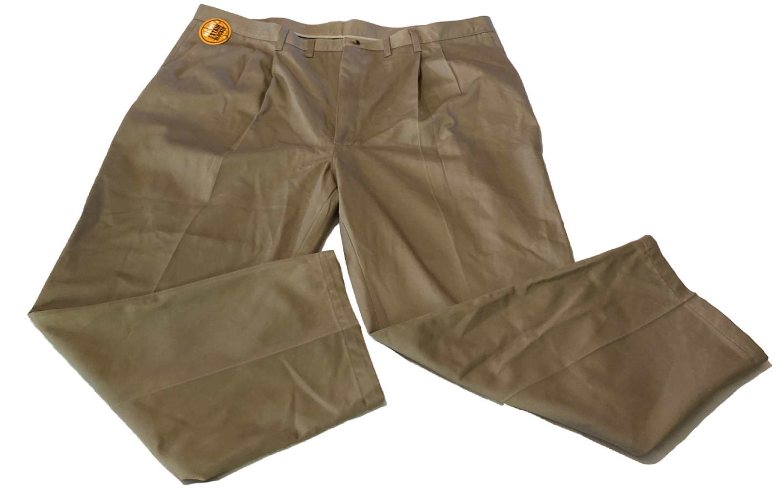 NEW Timber Creek By Wrangler Ultimate Khakis Pleated Dress Pants W48 ...