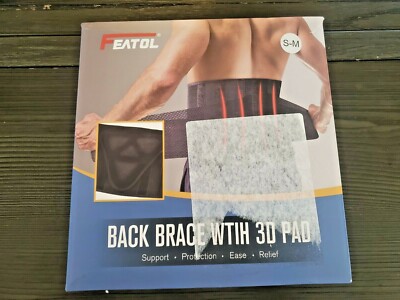 FEATOL Back Brace for Lower Back Pain, Back Support Belt for Women ...