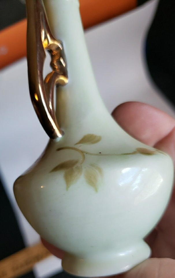 Lefton China Miniature Vase/Pitcher. 748. Hand Painted. 5.5 Inches ...